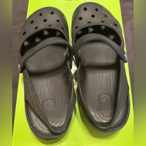 CROCS | Shoes | 3 Pairs Stylish W9 Shoe Bundle Crocs Mary Janes Bonus ...
